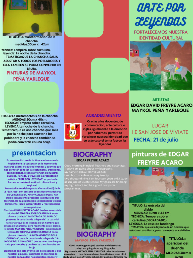 Arte y Leyendas en San José Viviate | PDF | Arte