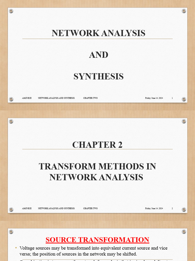 CHAPTER 2 Transform Methods in Network Analysis | PDF | Network ... CHAPTER 2 Transform Methods in Network Analysis | PDF | Network ...