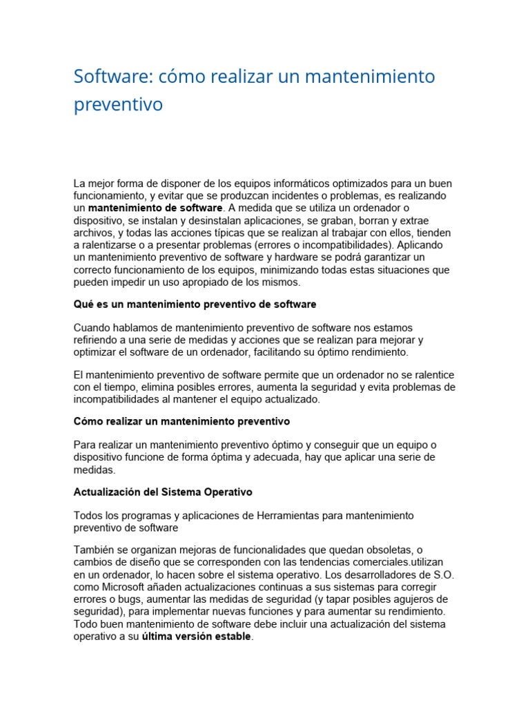 bloque 7 | PDF | Software | Sistema operativo