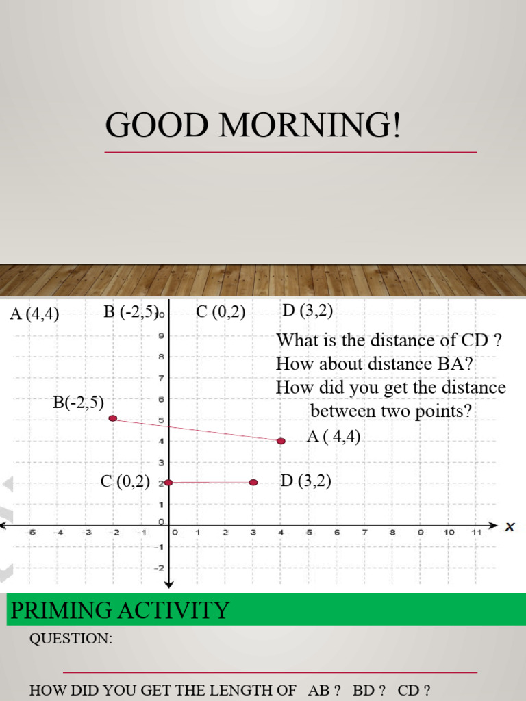 Distance Formula and Calculations | PDF | Triangle | Euclidean Plane ...