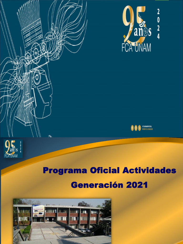 Programa OFICIAL Actividades Gen 2021 | PDF