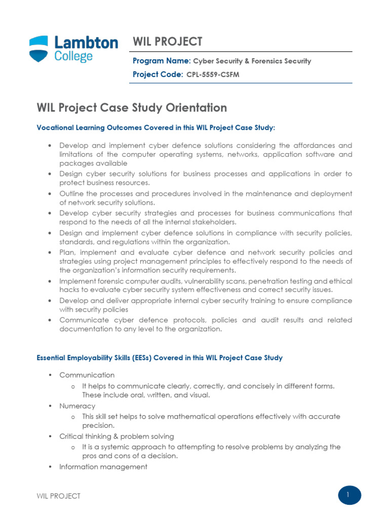 CSFM Project 41 - CPL-5559 - Secured Network Administration - Zero ...