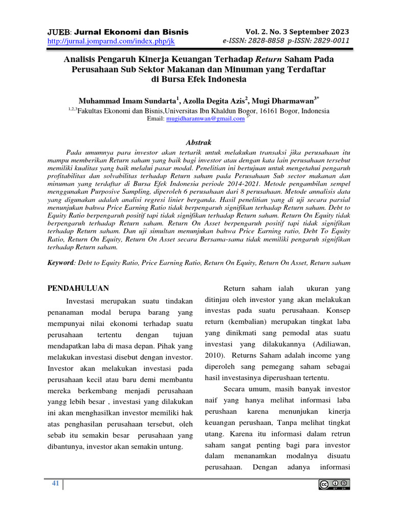 Muhammad Imam Sundarta | PDF | Karier & Perkembangan | Bisnis