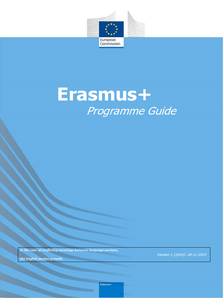 1 2024-Erasmus+Programme-Guide_EN | PDF | European Union | Sustainability