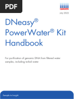 Dneasy Powersoil Pro Kit Handbook | PDF | Polymerase Chain Reaction ...