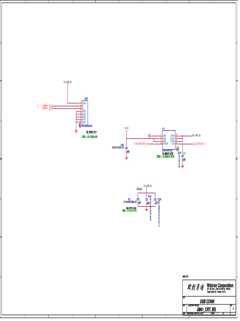 Wistron Jm41 Uma - CRT Board - Rev - 1 | PDF | Computer Engineering ...