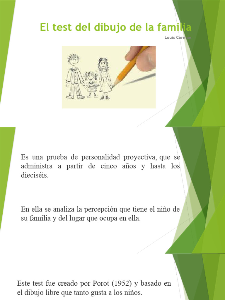 Test del Dibujo de la Familia: Análisis y Uso | PDF | Agresión ...