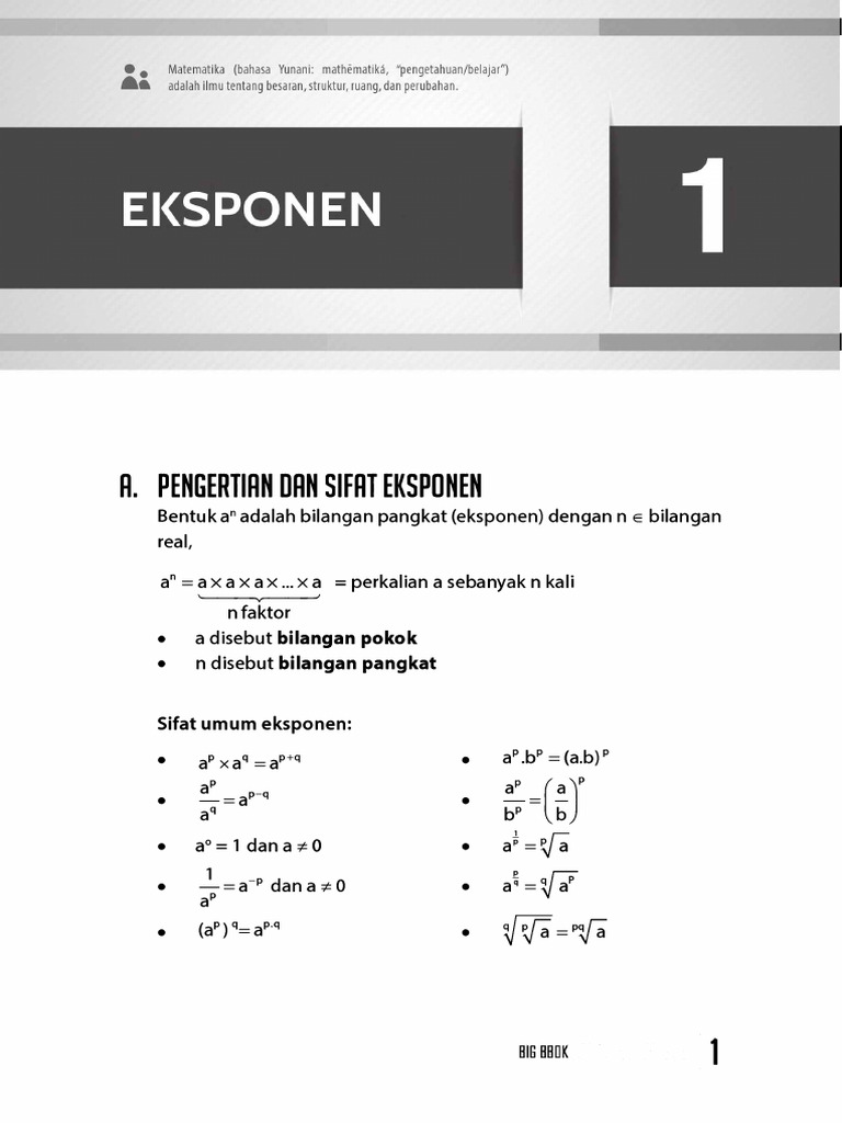 Eksponen | PDF