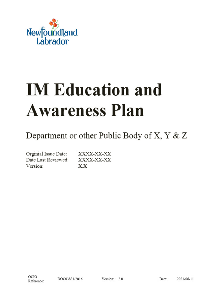 guideline-2-5-appendix-c-im-education-and-awareness-plan-template-and ...