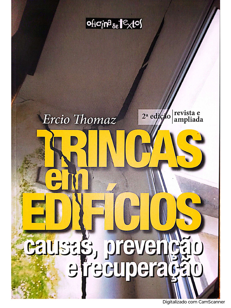 Trincas em Edifícios (Ercio Thomaz) - 2 Edição | PDF