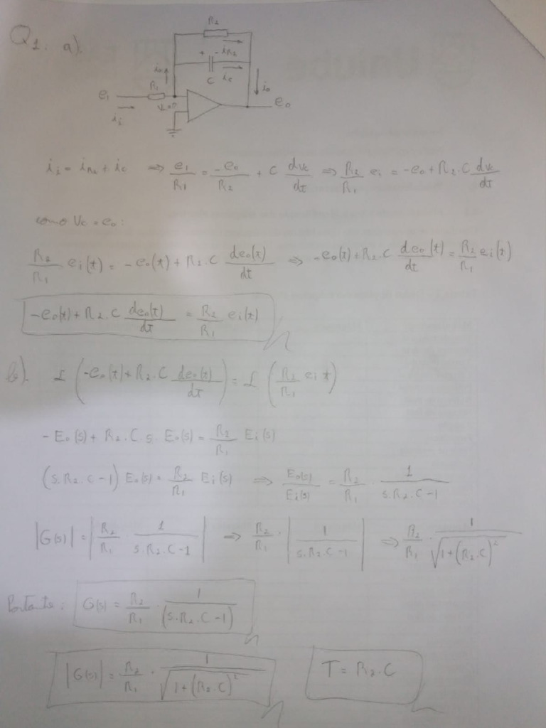 Acqa - Sistemas de Controle I | PDF