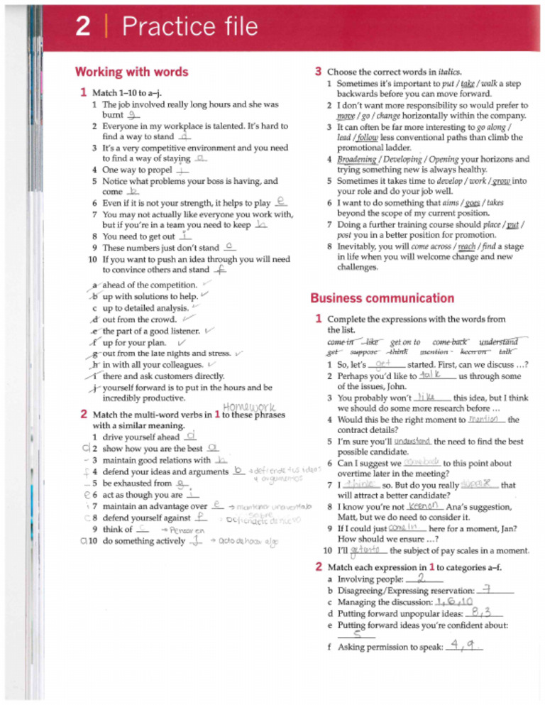 Practice File_Unit2 z | PDF