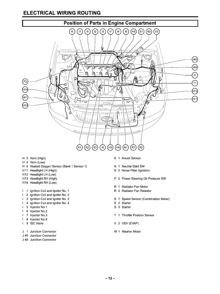 Corlla2007 Engine WR | PDF