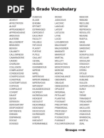 Born a Crime Vocabulary Guide | PDF | Stoicism | Psychology
