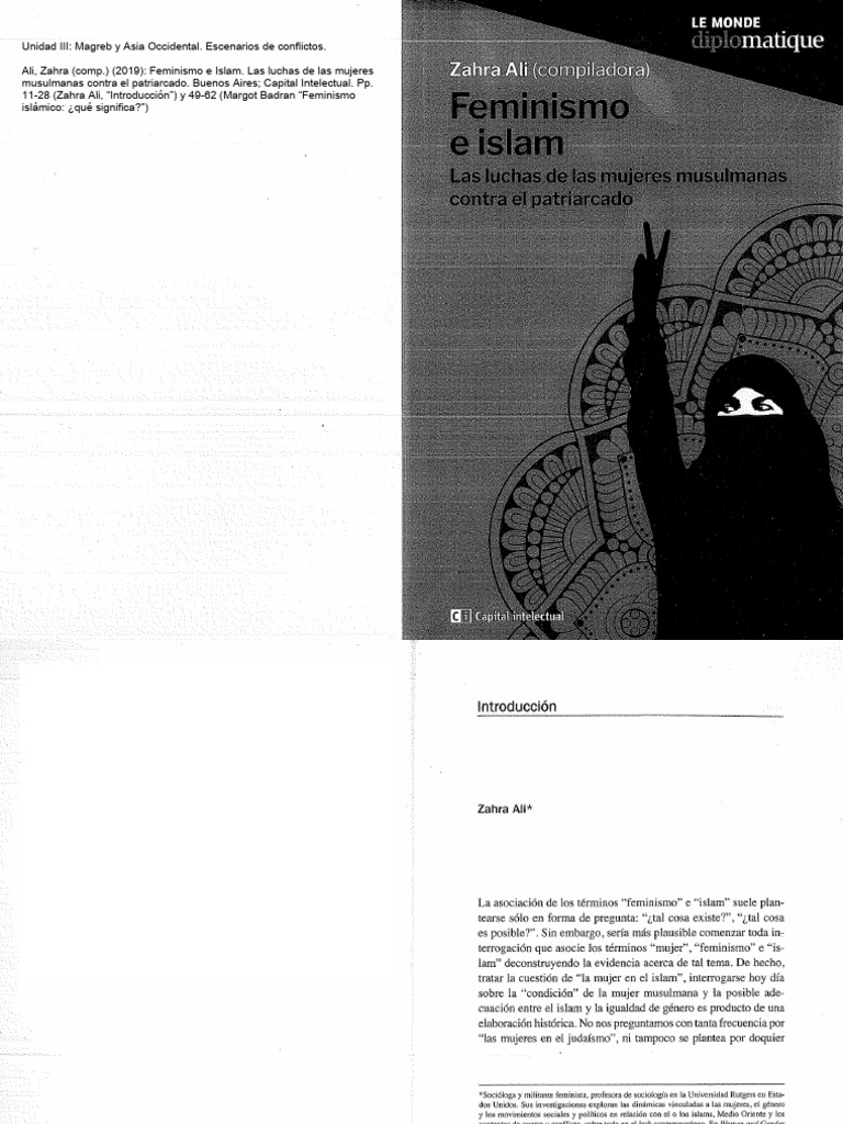 Ali y Badran Feminismo e Islam | PDF