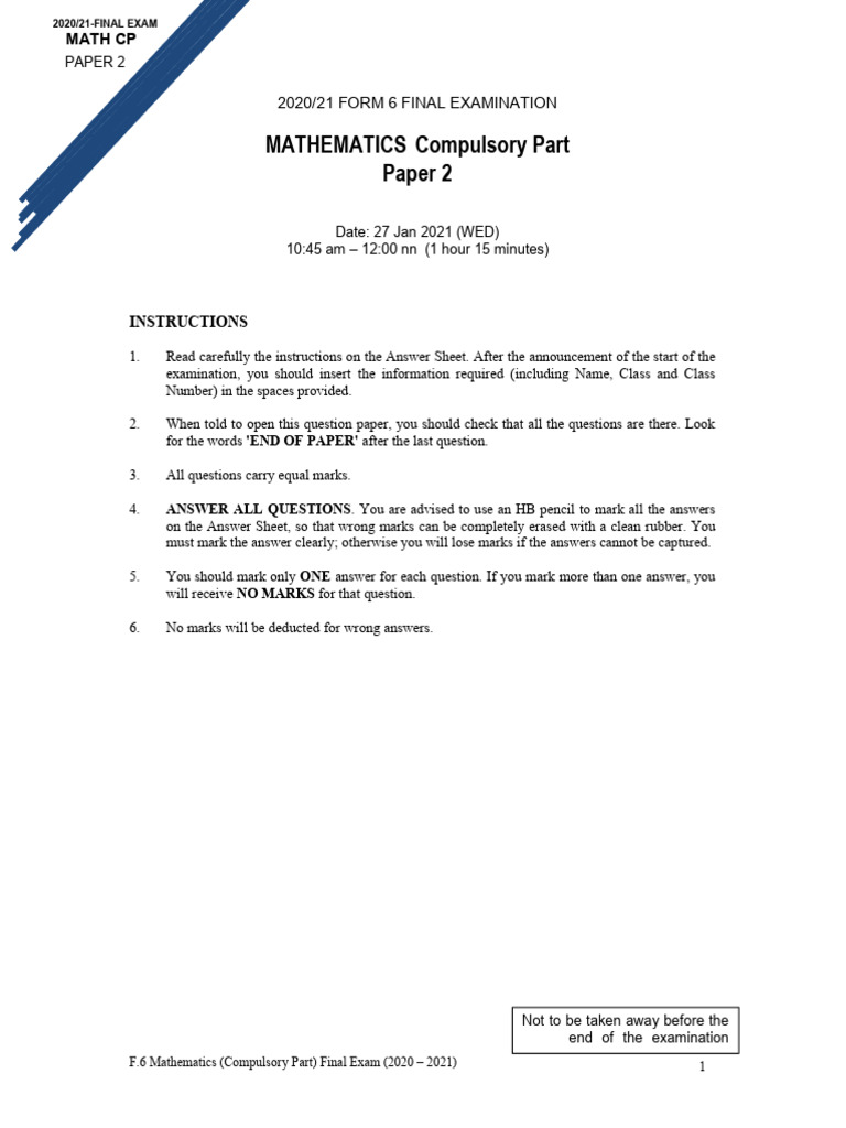 Smcc 2021 Math 2 | PDF | Circle | Geometry
