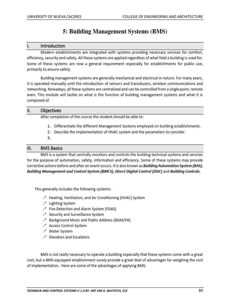 Module - BMS and HVAC | PDF | Duct (Flow) | Air Conditioning