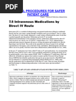 IVPB and IVP Medication Administration Guide | PDF | Intravenous ...