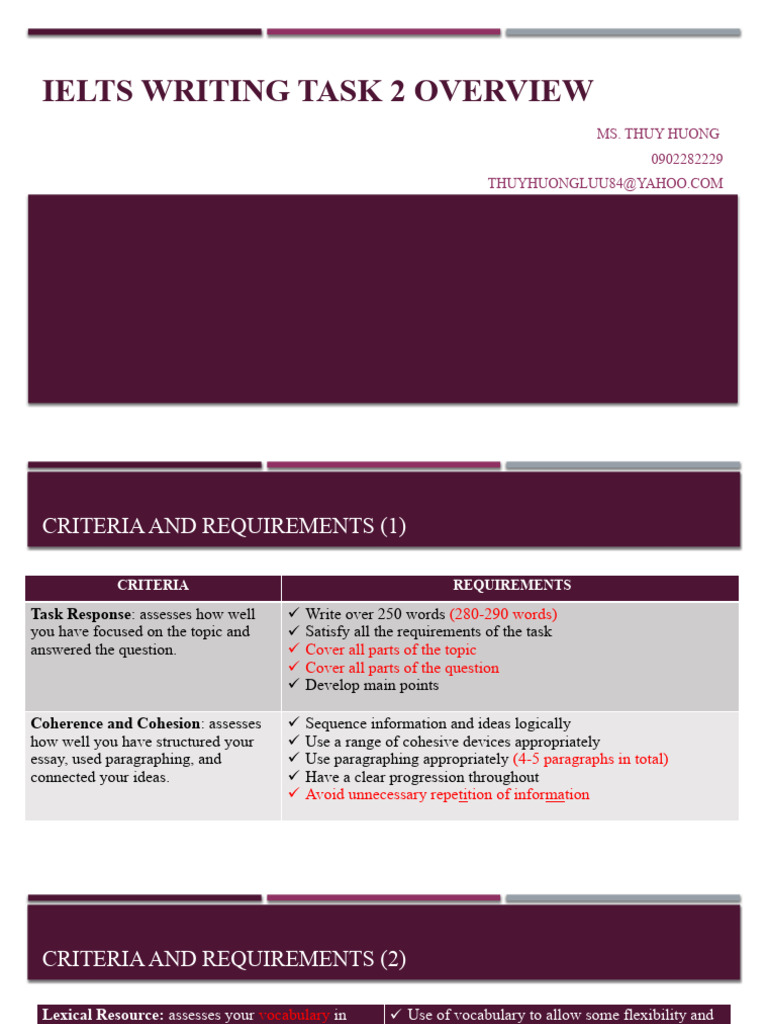 IELTS Writing Task 2 Guide | PDF | Essays | Argument
