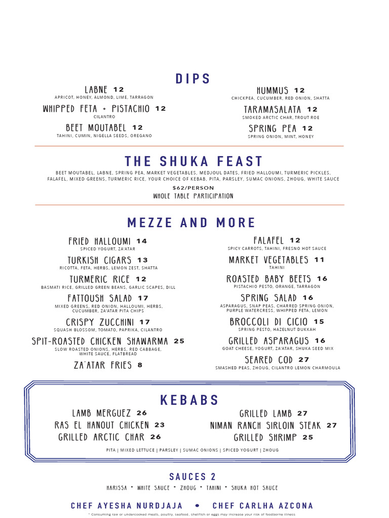 Dinner 6.12 | PDF | Foods | Meat