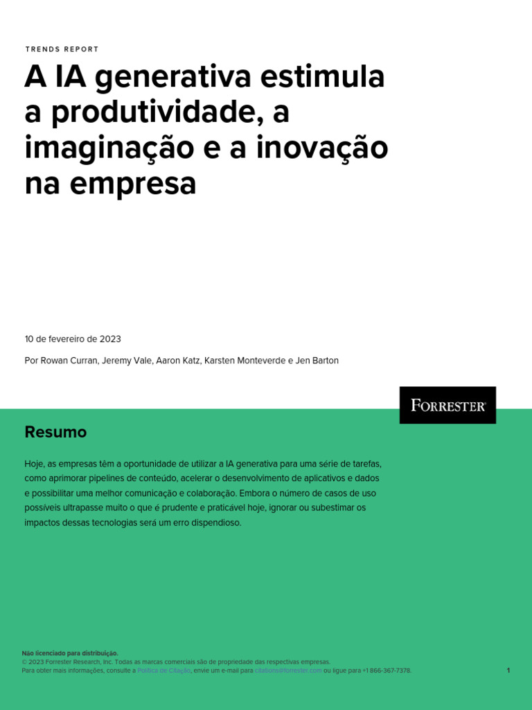 a-ia-generativa-estimula-a-produtividade-a-imaginacao-e-a-inovacao-na-empresa | PDF ...