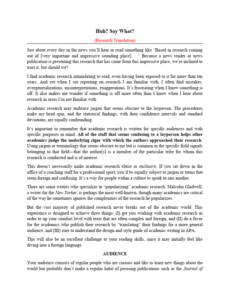 ahh | Download Free PDF | Jargon | Human Communication