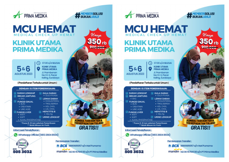 Flyer - Mcu Hemat - Kupm - Agustus 2023 - Cetak - Fix | PDF