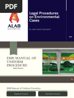 DENR Procedures | PDF