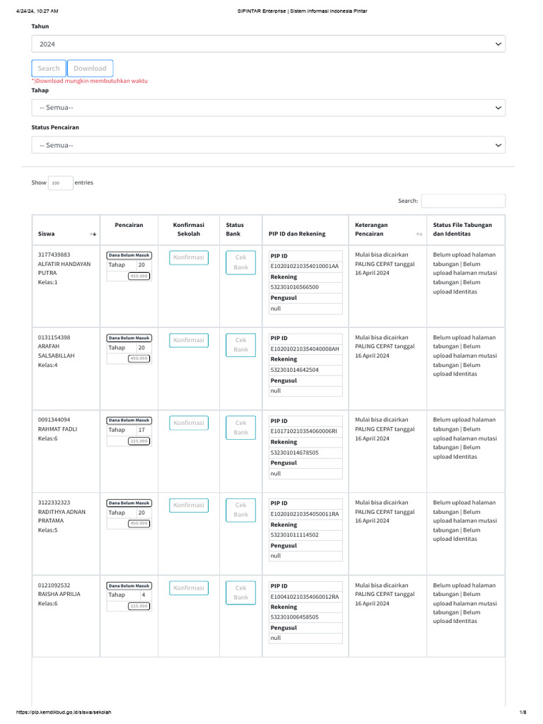 SIPINTAR Enterprise - Sistem Informasi Indonesia Pintar | PDF