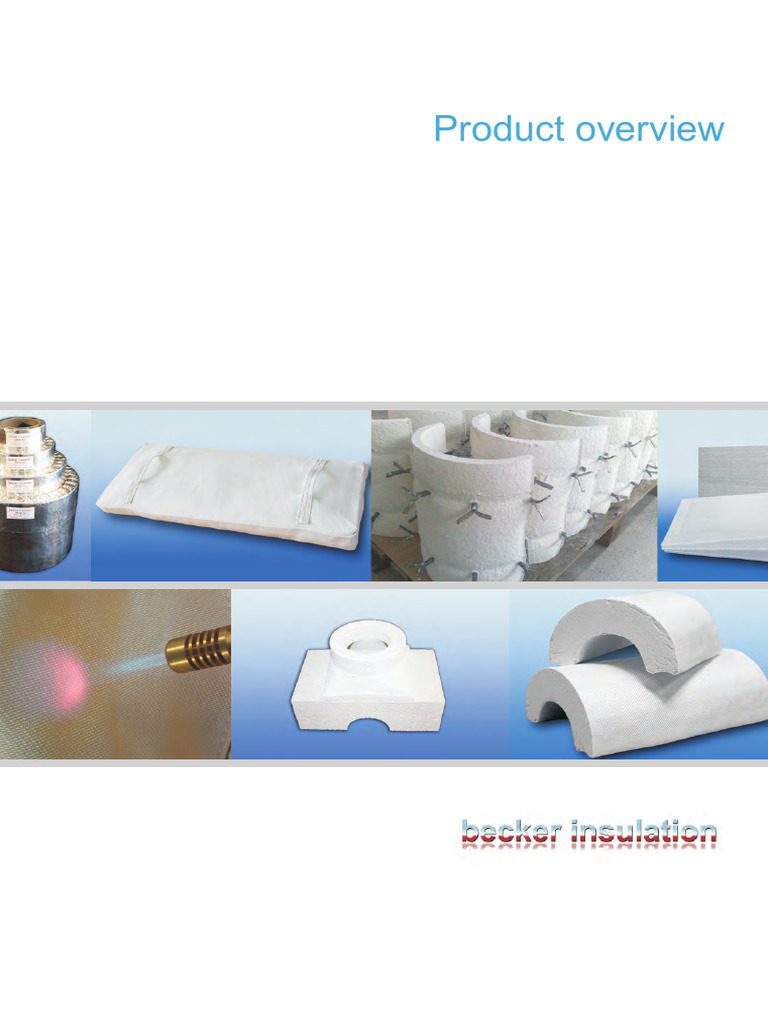 Produkt-Katalog EN Becker-Insulation A4 kl-2 | PDF | Textiles | Fibers