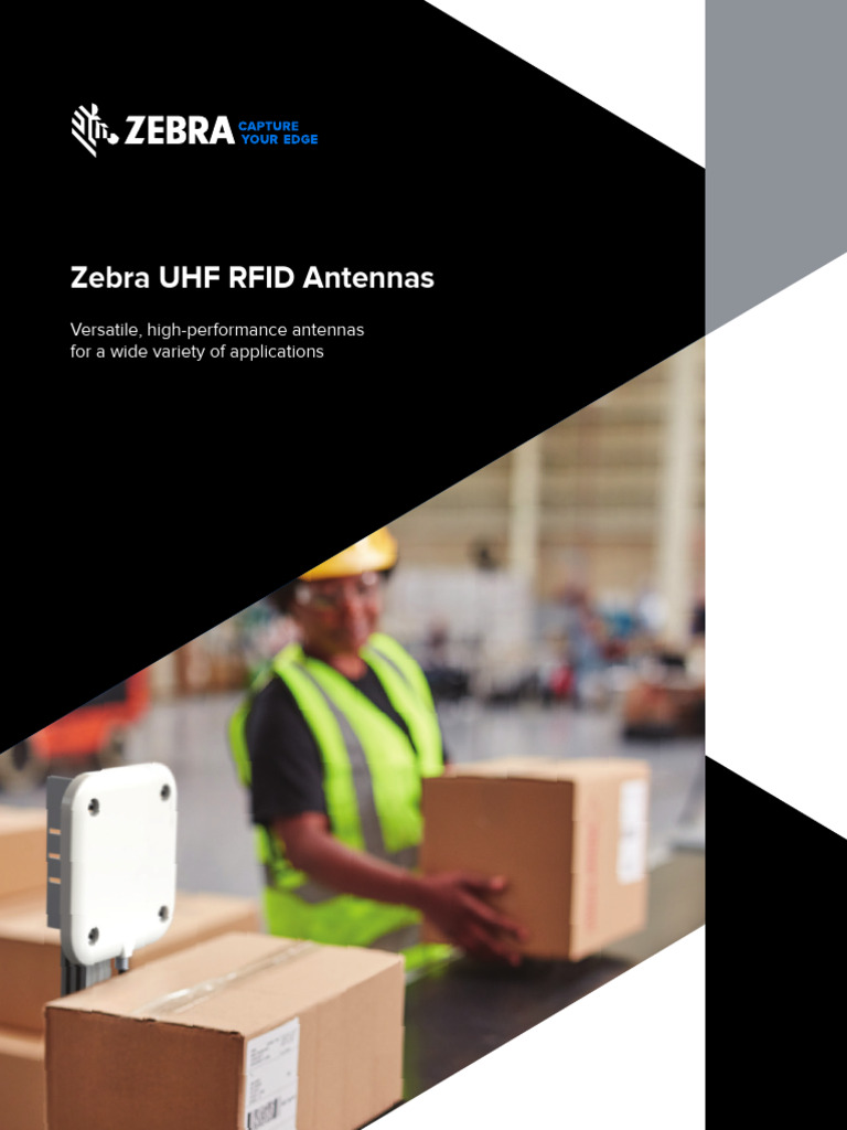 Zebra UHF RFID Antennas Brochure | PDF | Radio Frequency Identification ...