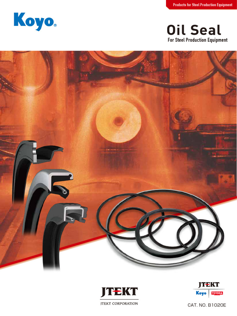 Oil Seals for Steel Production Equipment | PDF | Steelmaking | Steel