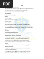 Flight Announcement Script | PDF | Flight Attendant | Man Made Disasters