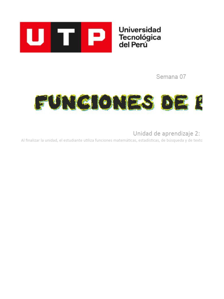 S07 - S1-Material Funciones de Búsqueda | PDF | Colombia | Brasil