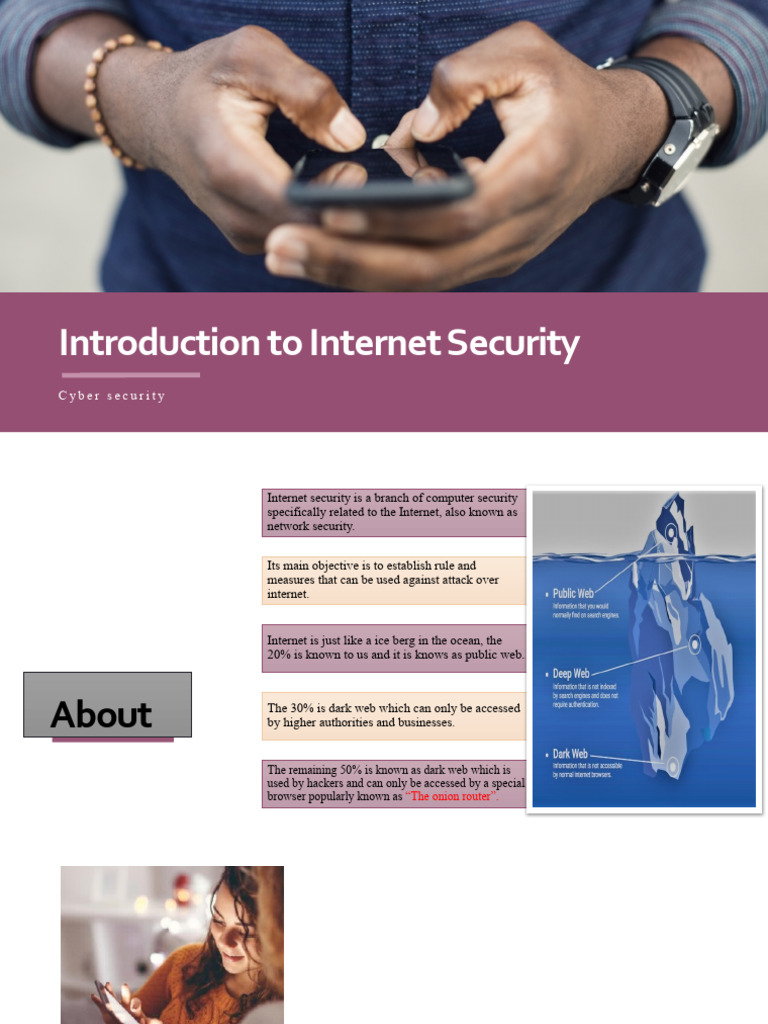 Internet Security: Protecting Against Threats | PDF | Computer Security ...