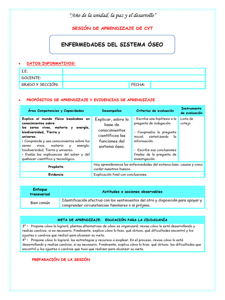 IV Ses Cyt d4 Enfermedades Del Sistema Oseo | PDF | Hueso | Cáncer