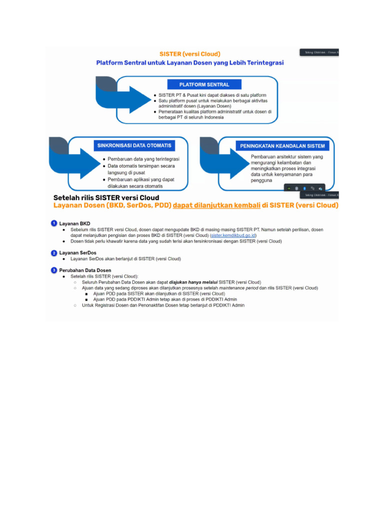 Materi Rilis Sister Cloud | PDF