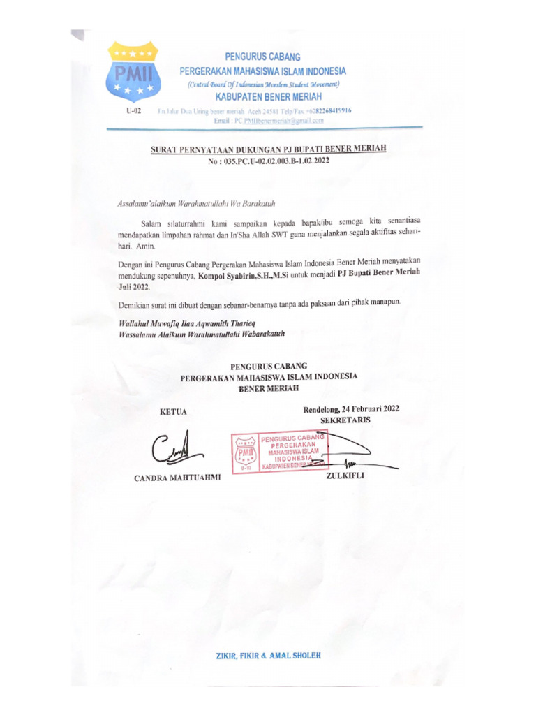 PMII | PDF