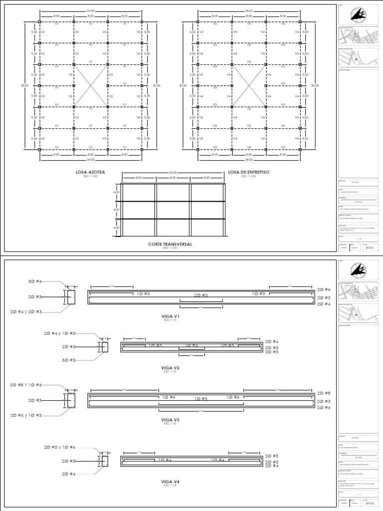 Planos Estructurales | PDF