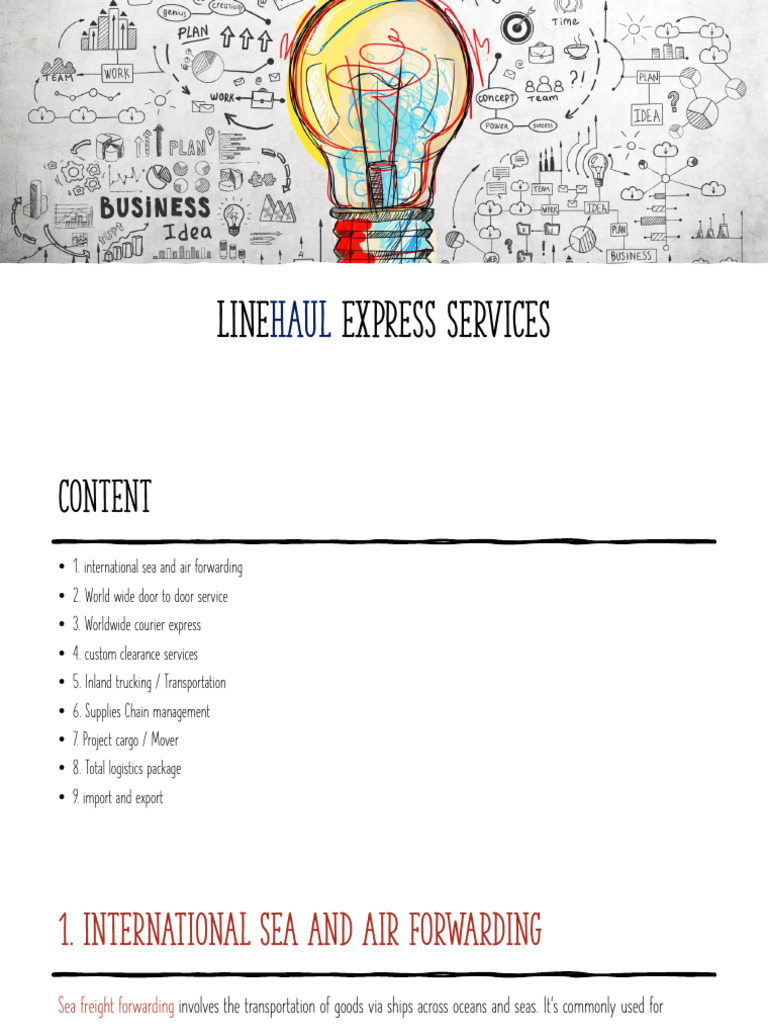Linehaul Express Services | PDF | Logistics | Supply Chain