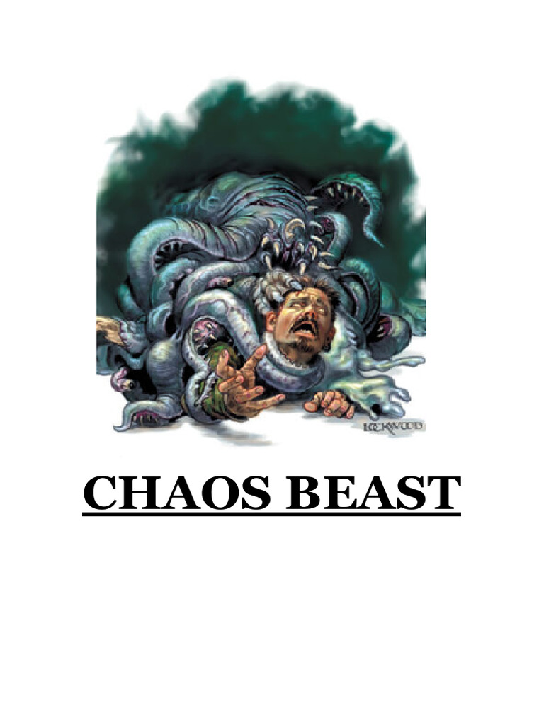 Chaos Beast | PDF | Young Adult