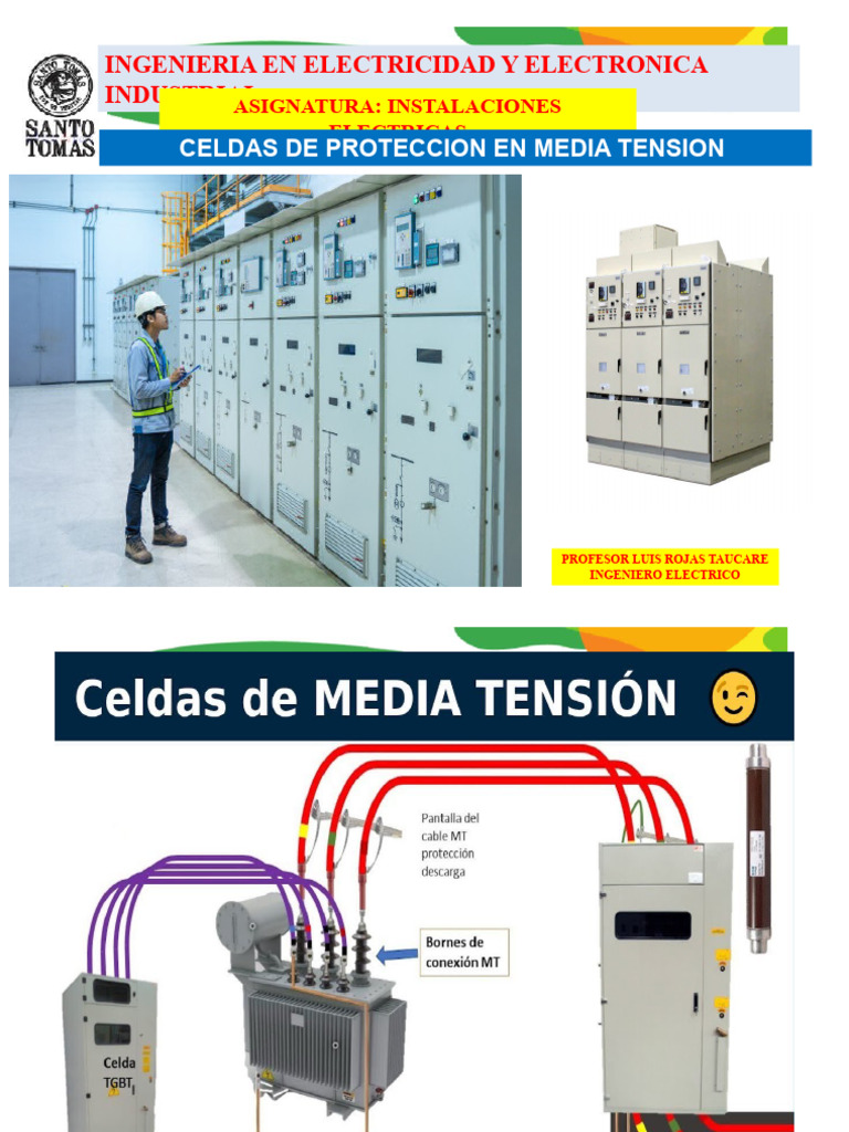 1 CELDAS de Media Tension | PDF | Ingenieria Eléctrica | Transformador