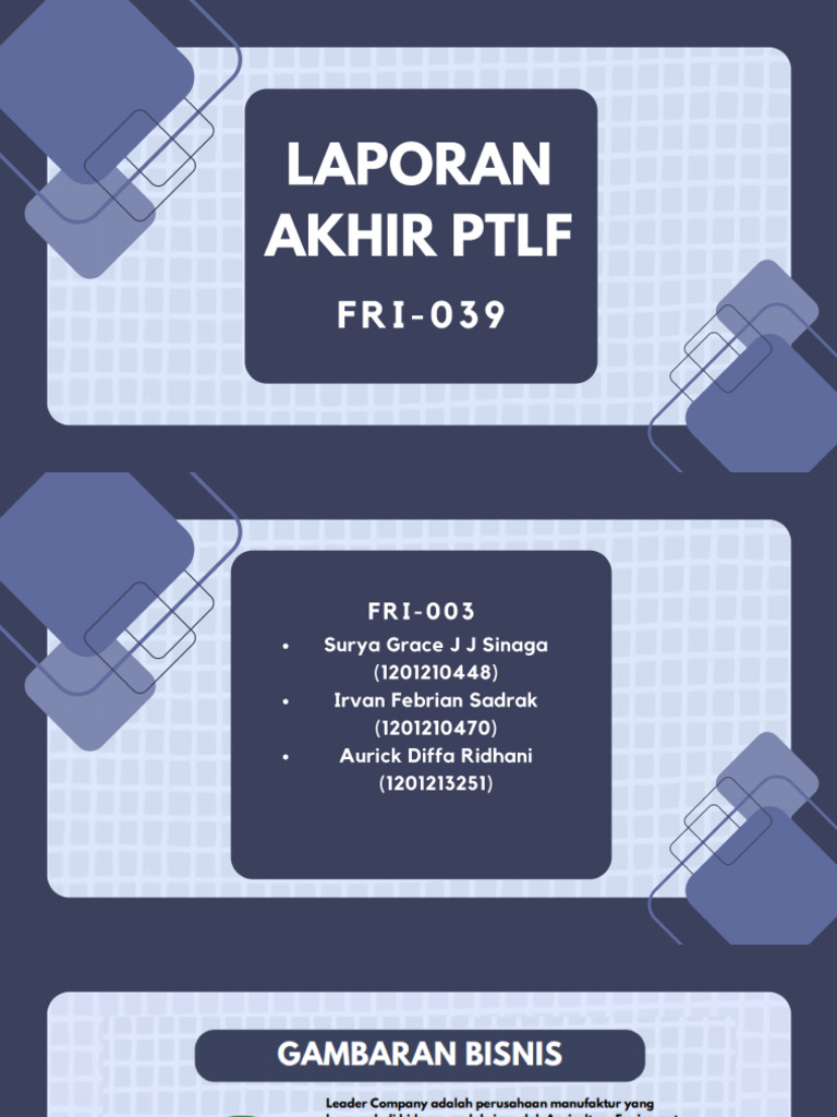 Presentasi PTLF | PDF