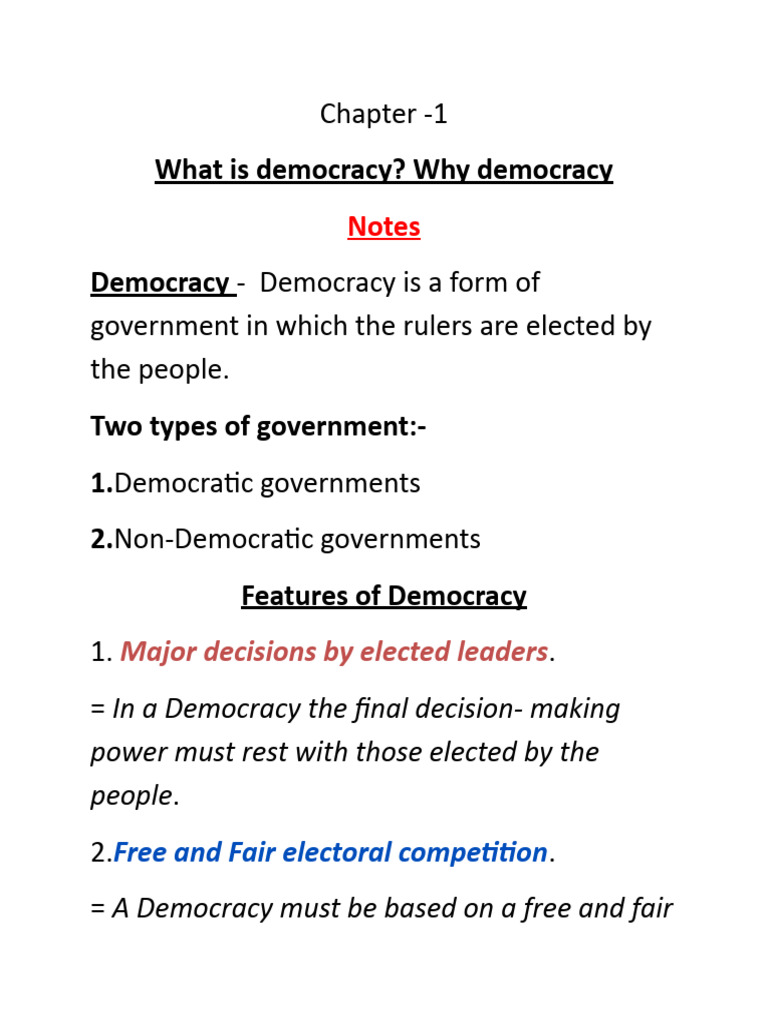 civics | PDF | Democracy | Political Ideologies
