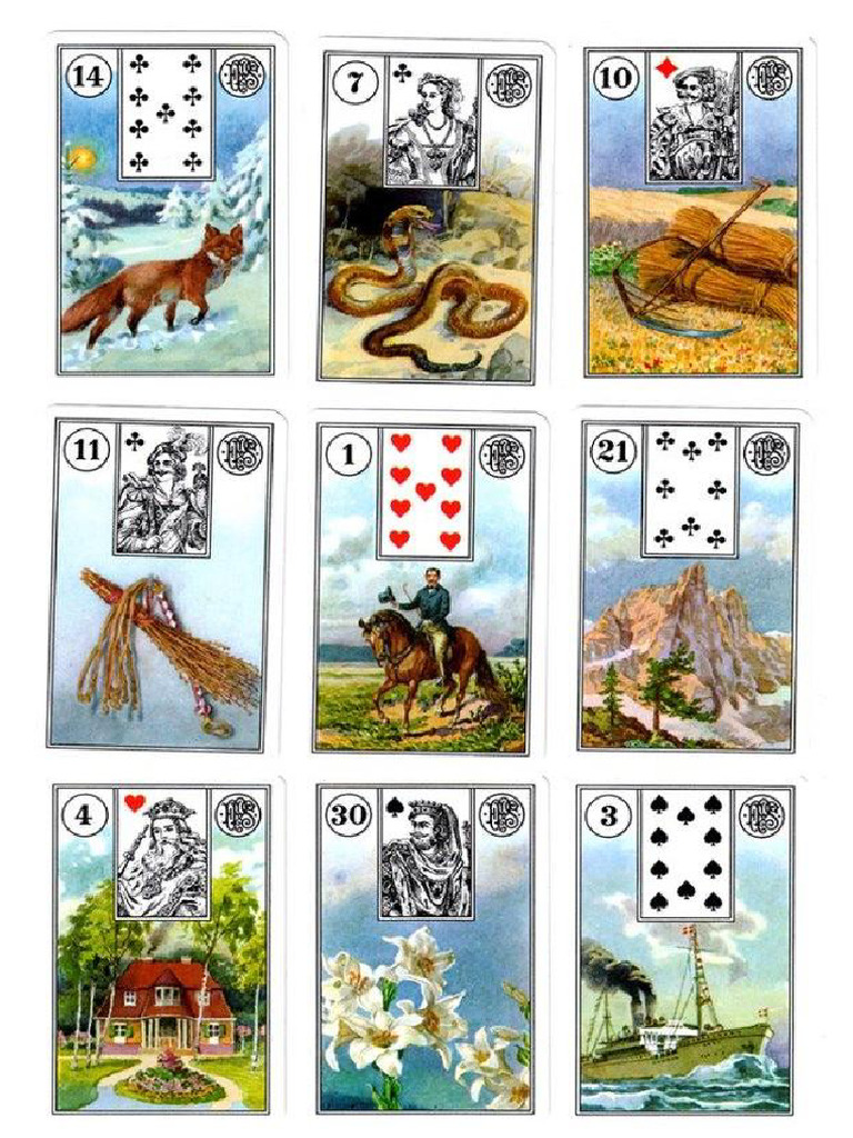 Baralho Cigano Para Impress%C3%A3o | PDF