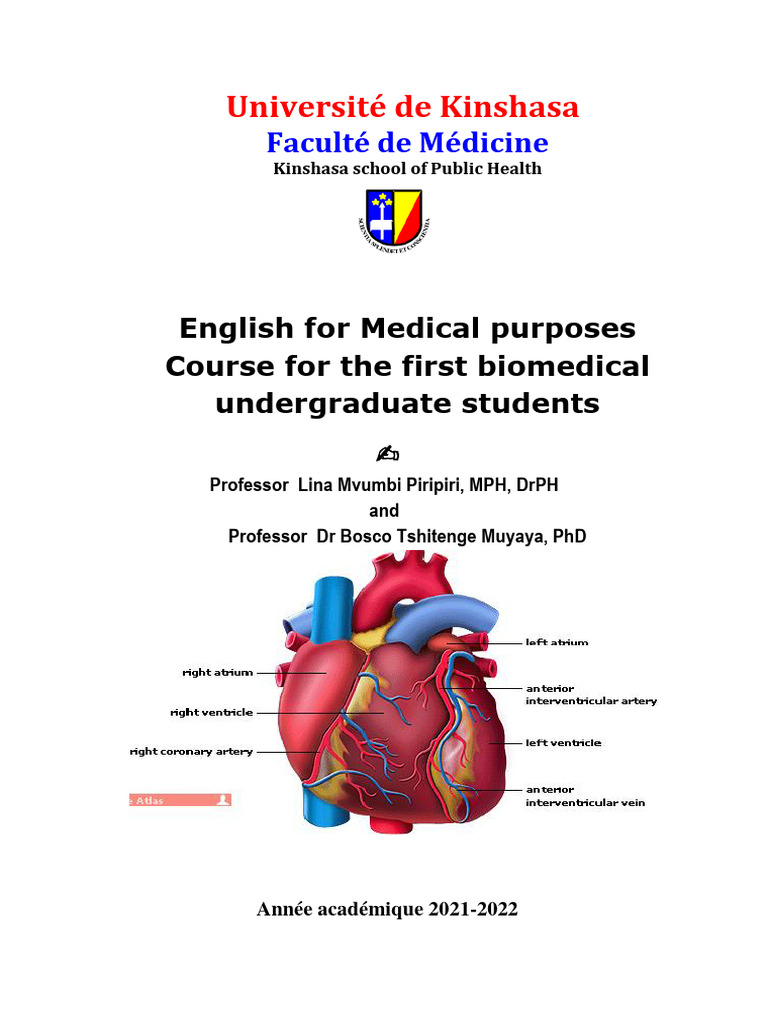 Medical English Course Outline | PDF | Medicine | Human Body