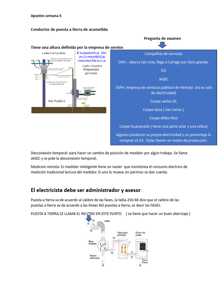Conductor de puesta a tierra de acometida | Descargar gratis PDF ...
