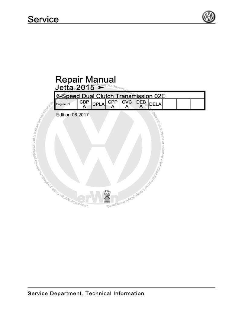 02E DSG Manual | PDF | Automotive Technologies | Motor Vehicle