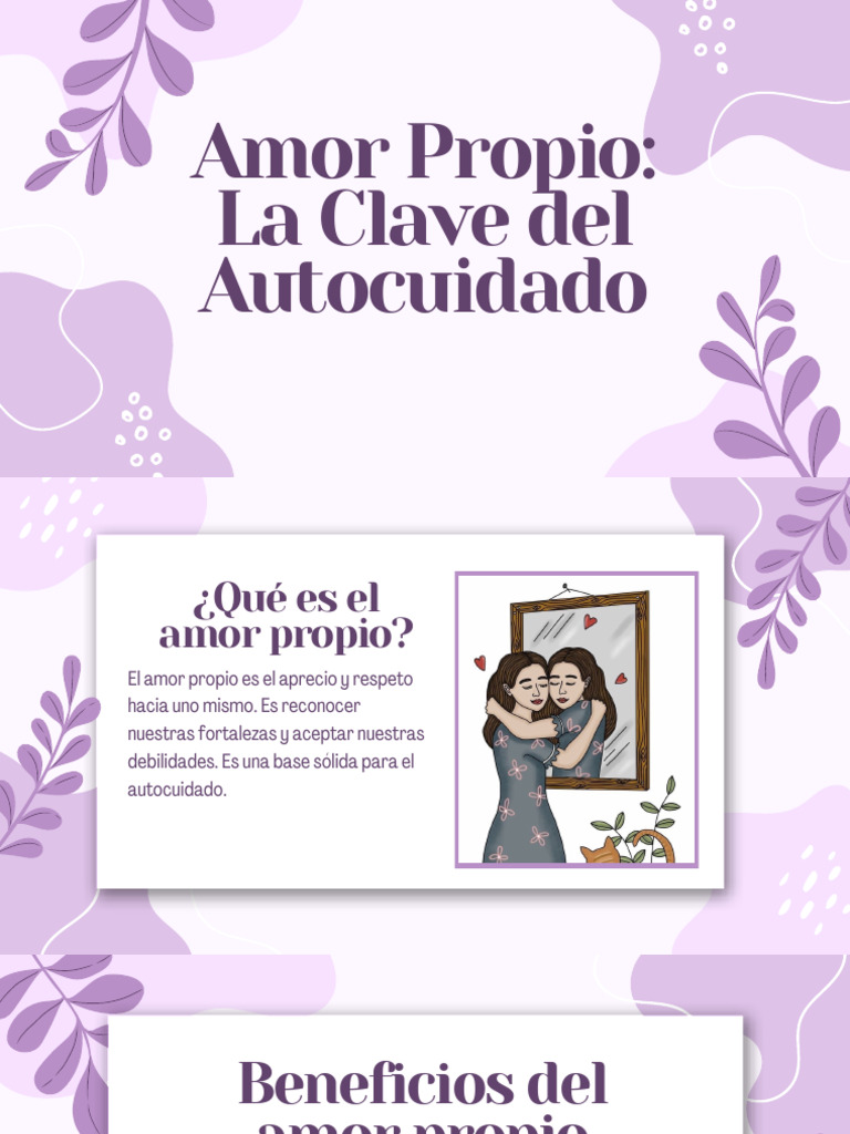 Taller de Autocuidao y Amor Propio | PDF | Autoestima | Amor