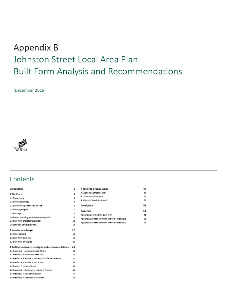 Appendix B Final | PDF | Urban Planning | Urbanization